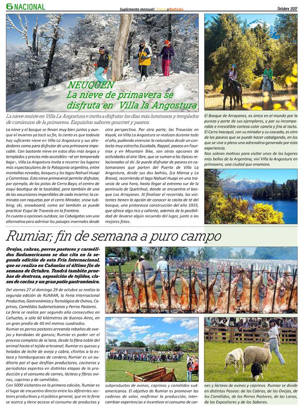 Rumiar se realizará del del 3 al 5 de Noviembre